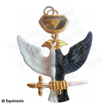 Masonic degree jewel – Scottish Rite (AASR) – 30th degree – Chevalier ...