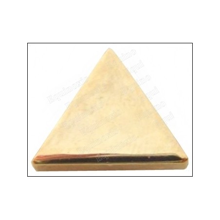 Masonic lapel pin – Triangle