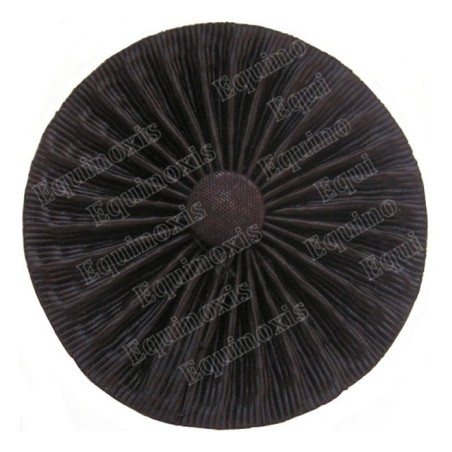 Masonic rosette – Black