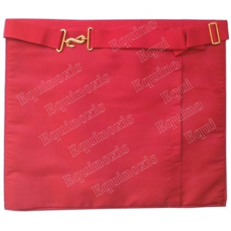 Masonic apron (leather) – American Royal Arch – Compagnon