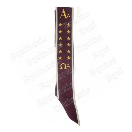 Masonic sash – Scottish Rite (AASR) – 19th degree – Grand Pontife ...