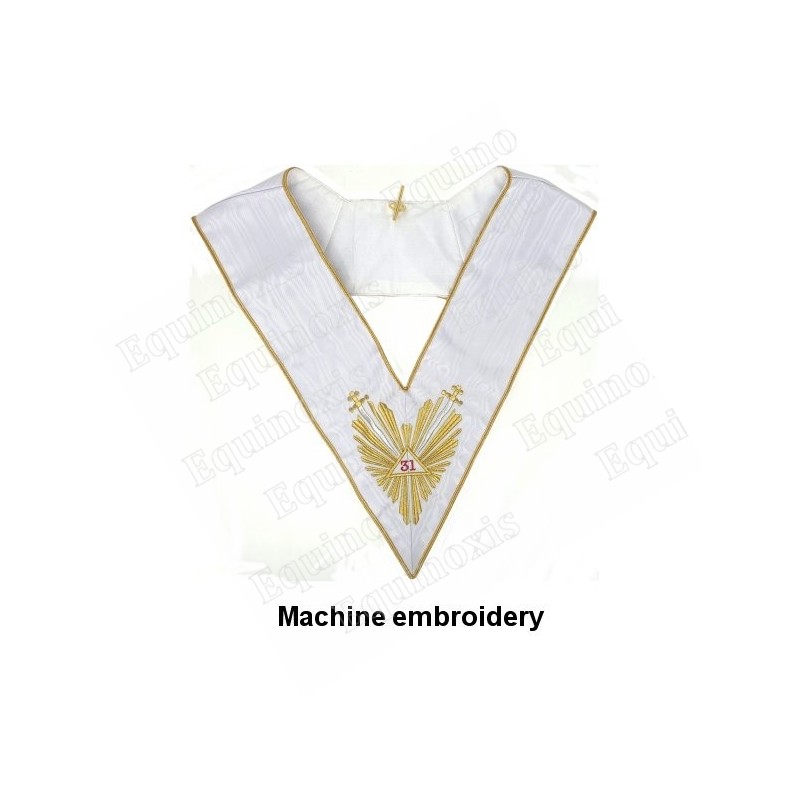 Masonic collar – Scottish Rite (AASR) – 31st degree – Grand Glory ...